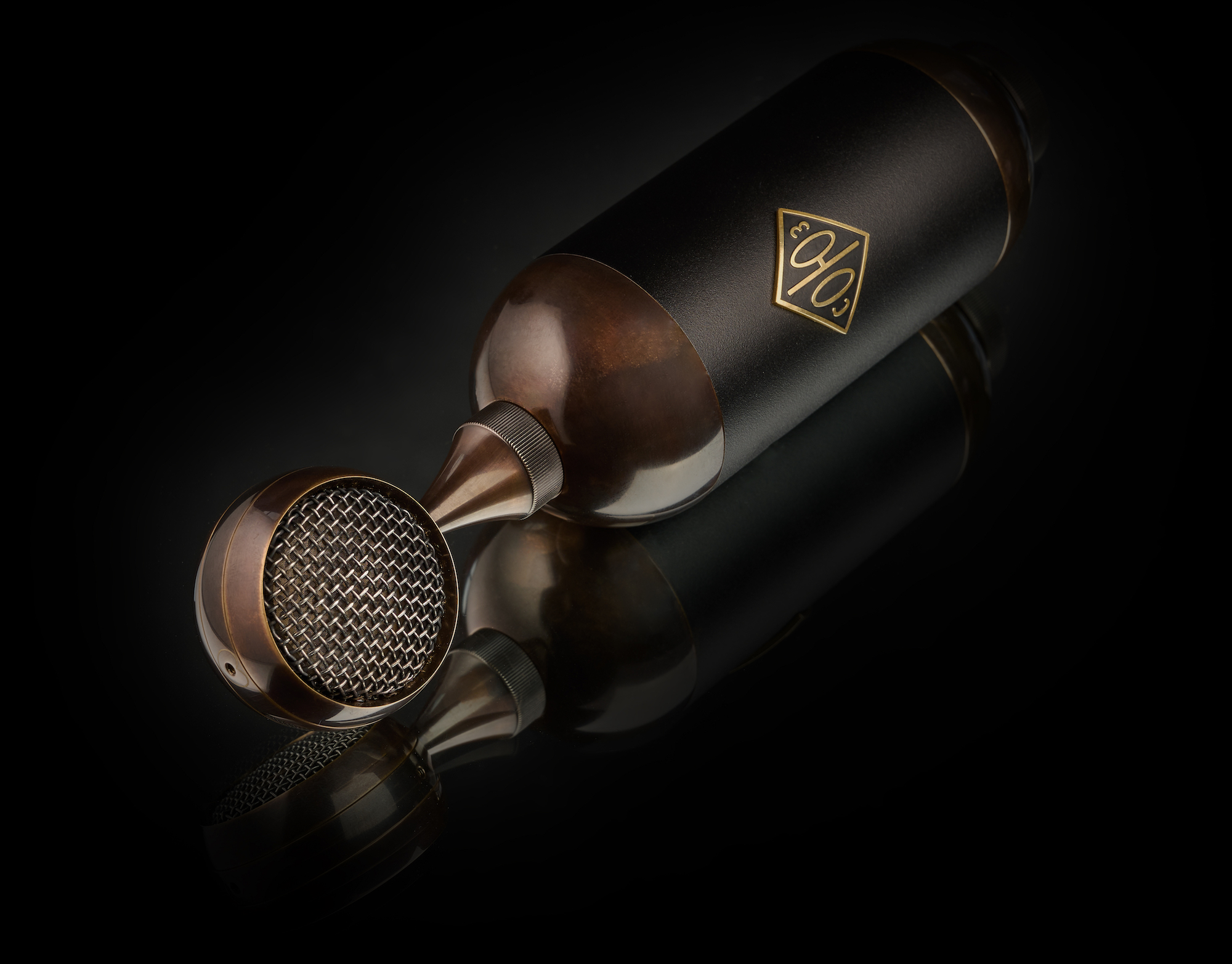Soyuz Microphones 017 FET - Brass Black Limited Edition - Gearlounge
