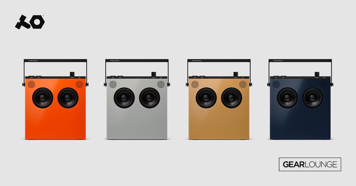 [teenage engineering] OB-4 신규 색상 출시 - Gearlounge