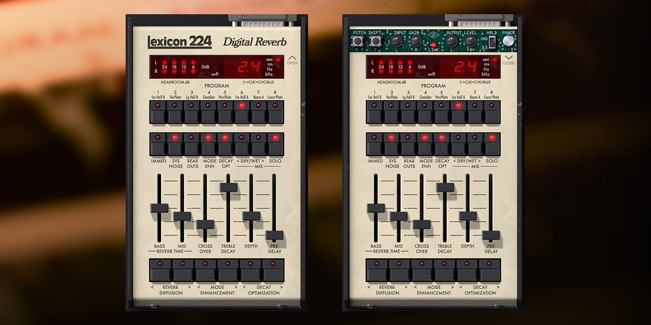 UAD Software Lexicon 224 Digital Reverb - Gearlounge