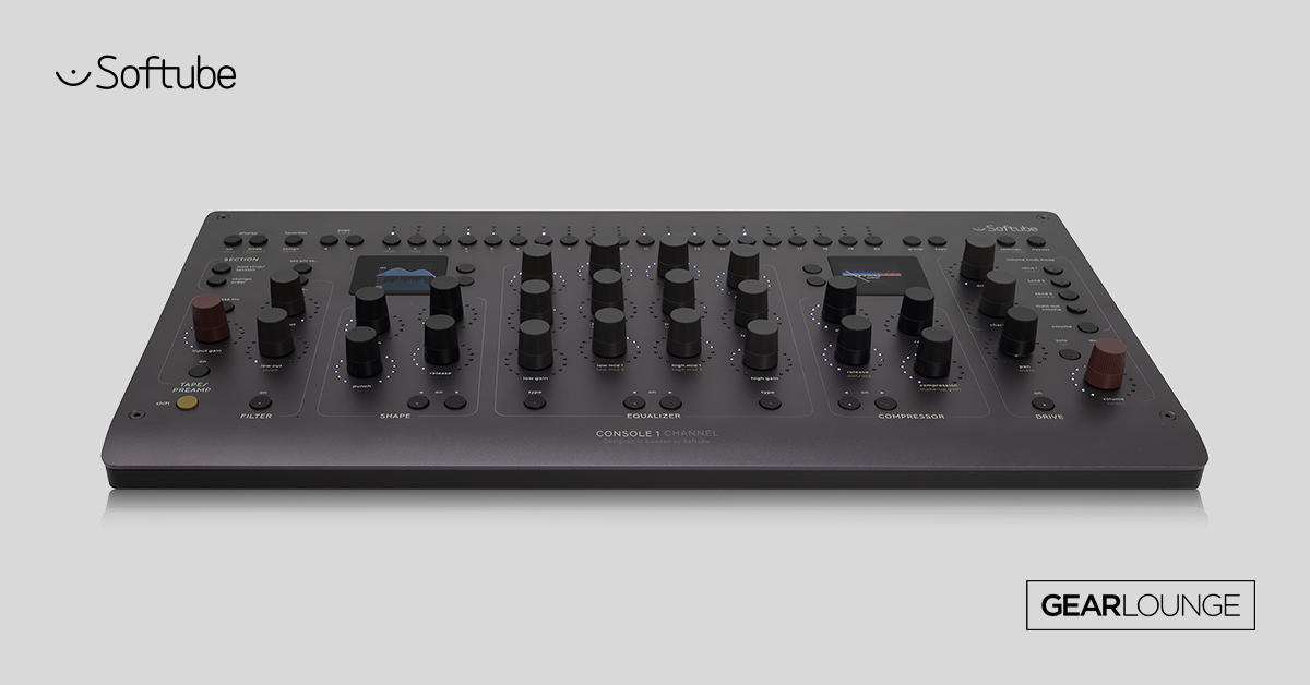 [Softube] Console 1 Channel Mk III 출시 - Gearlounge