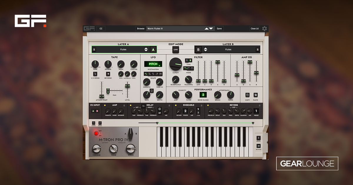 [GForce Software] M-Tron Pro IV 리뷰 (by Sound On Sound) - Gearlounge