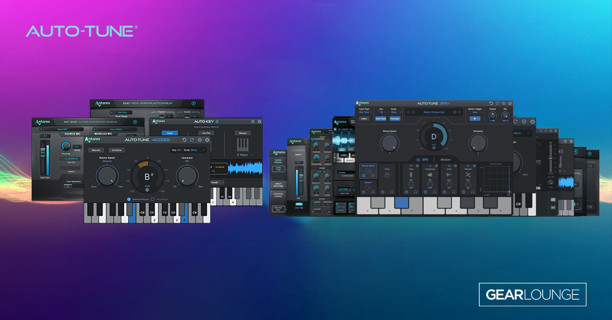 [Antares] Auto-Tune Producer & Essentials 번들 출시 - Gearlounge