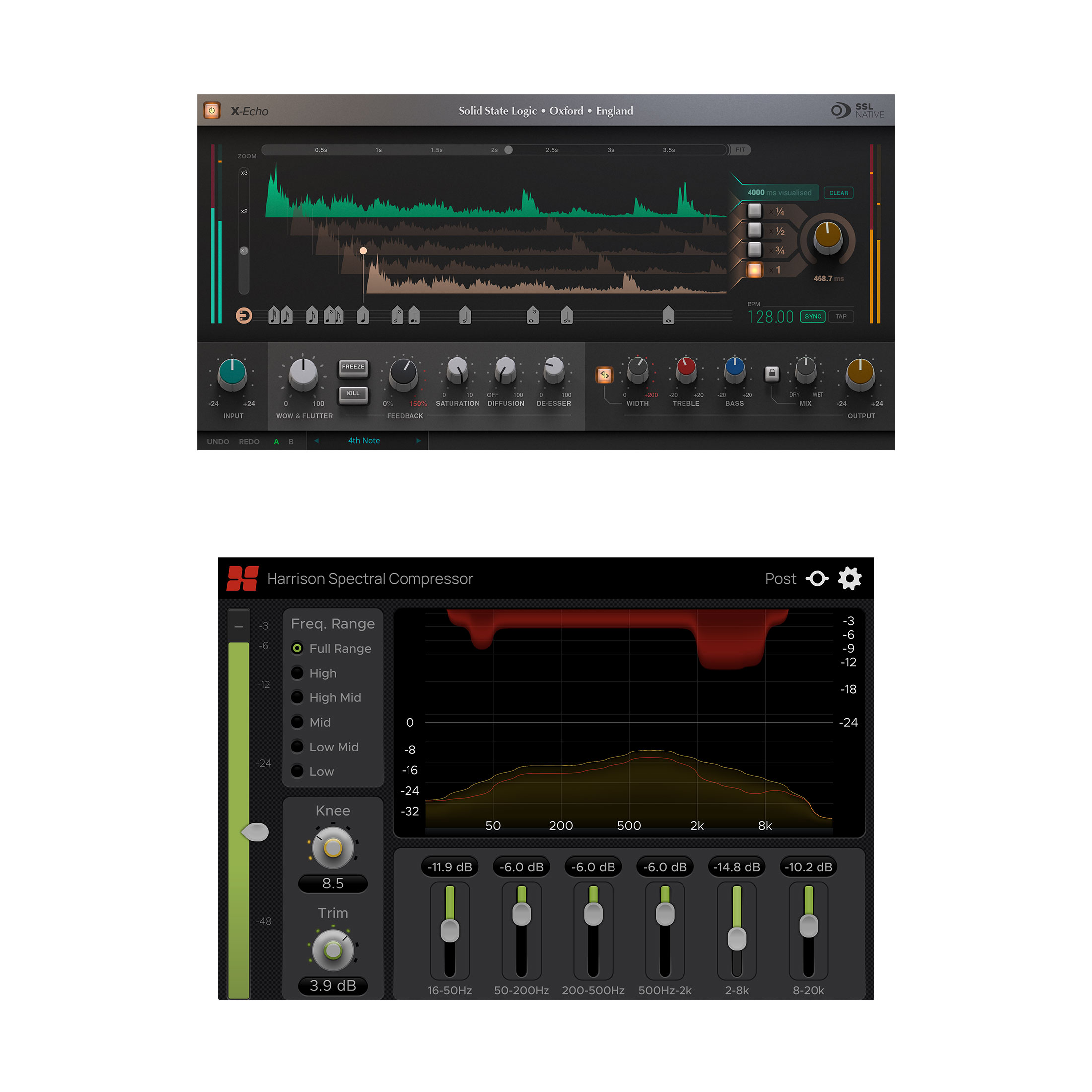 Solid State Logic × Harrison Audio SSL Native X-Echo and MPC Spectral ...