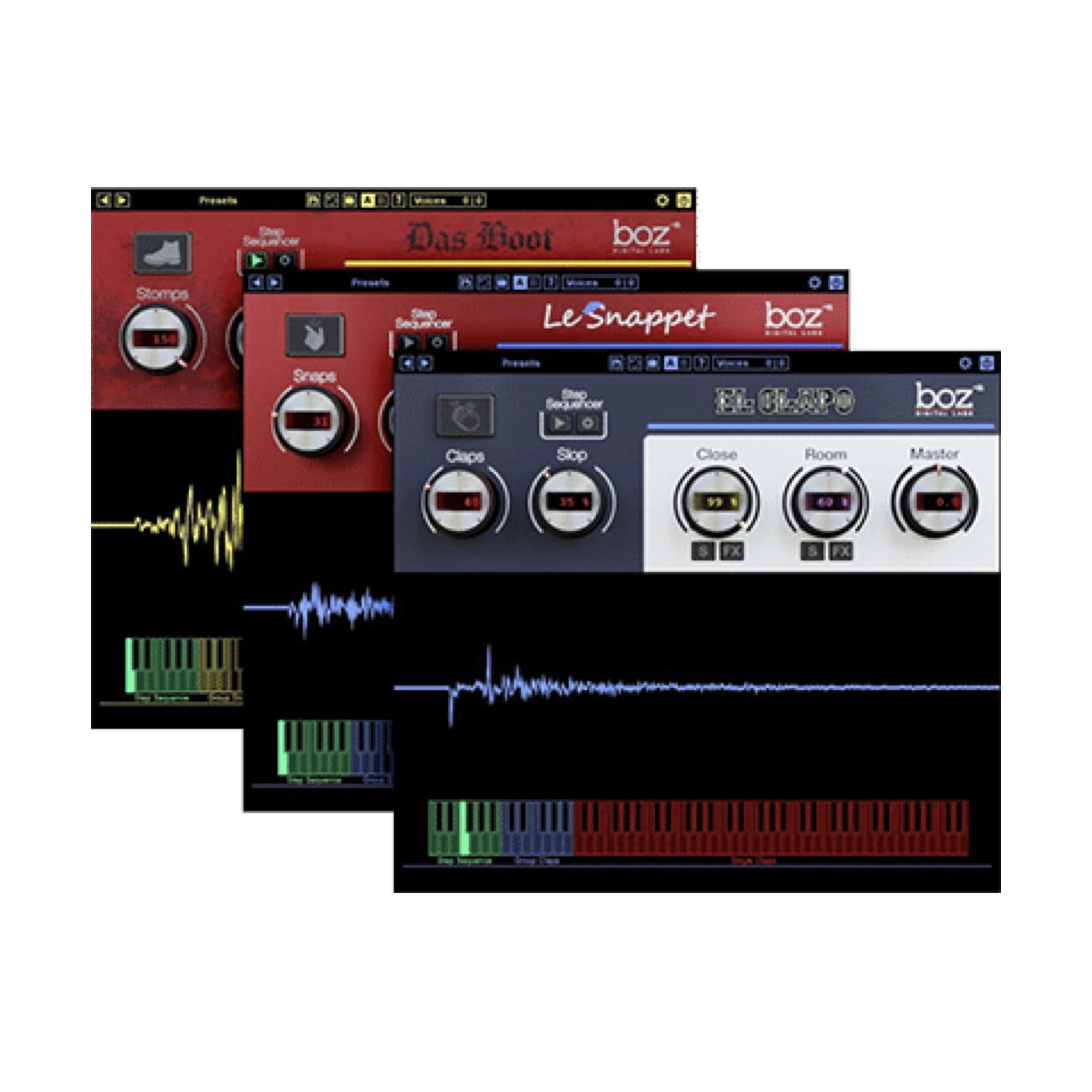Boz Digital Labs Clap Snap Stomp Bundle - Gearlounge