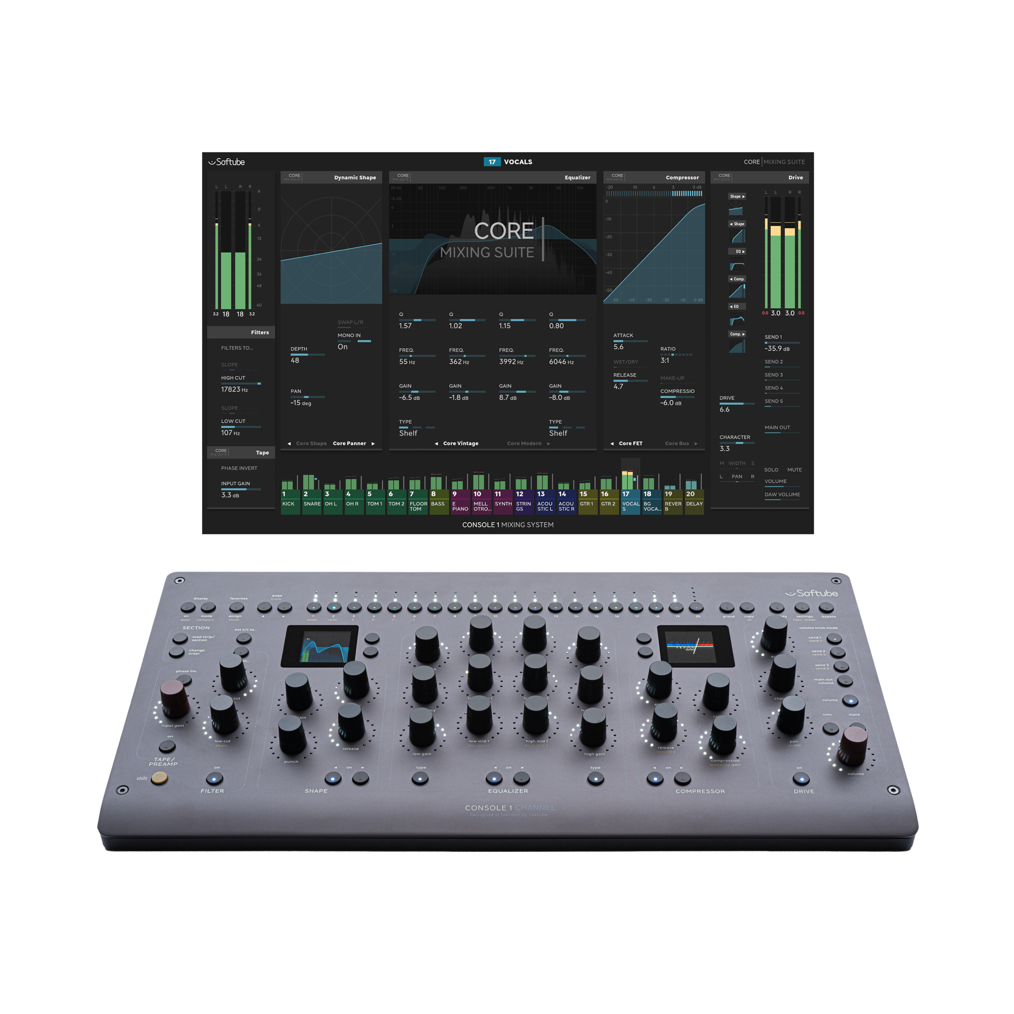 Softube Console 1 Core Mixing Suite - GEARLOUNGE