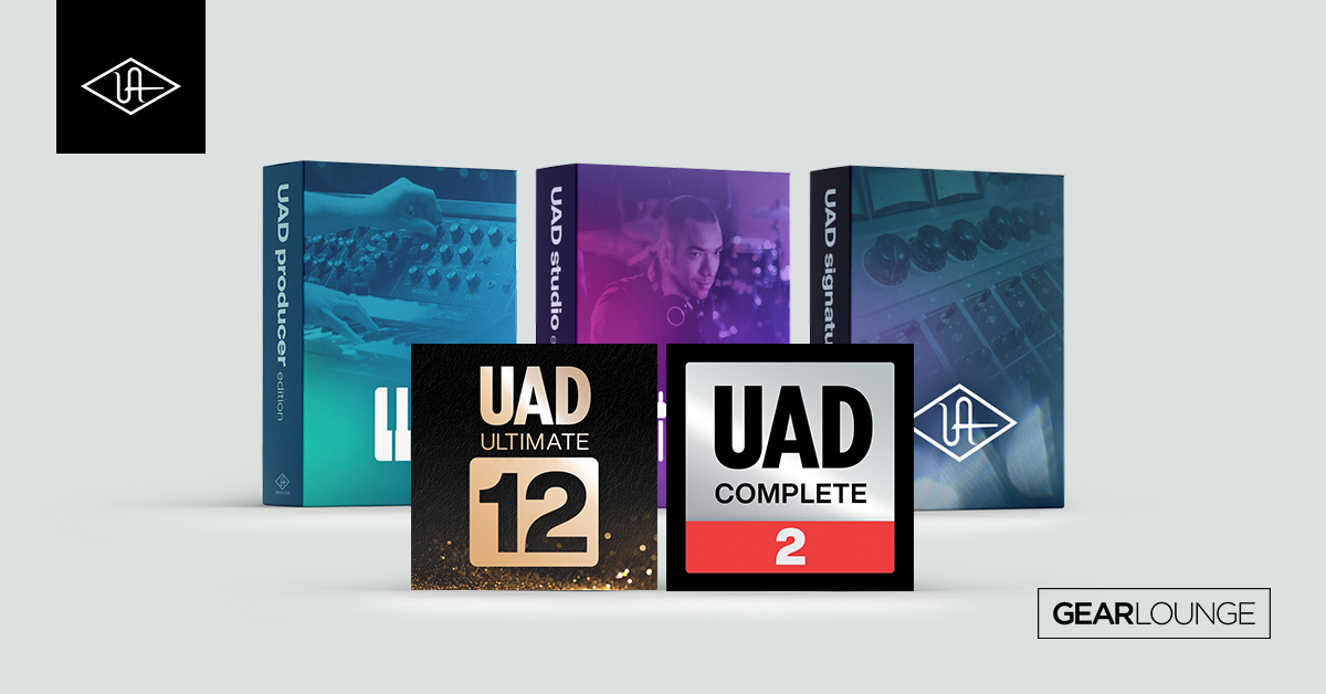 [UAD Software] Ultimate 12 & Complete 2 및 신규 네이티브 플러그인 출시 - Gearlounge