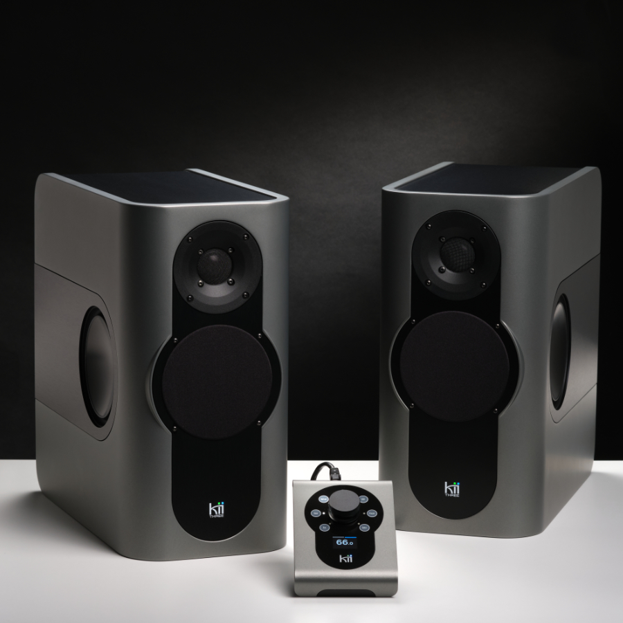 Kii Audio Kii THREE System - Iced Titanium Metalic (Pair) - Gearlounge