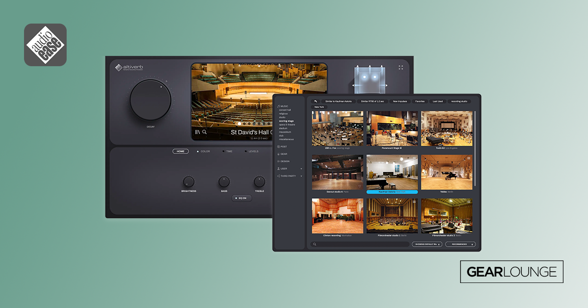 [Audio Ease] Altiverb 8 출시 - GEARLOUNGE