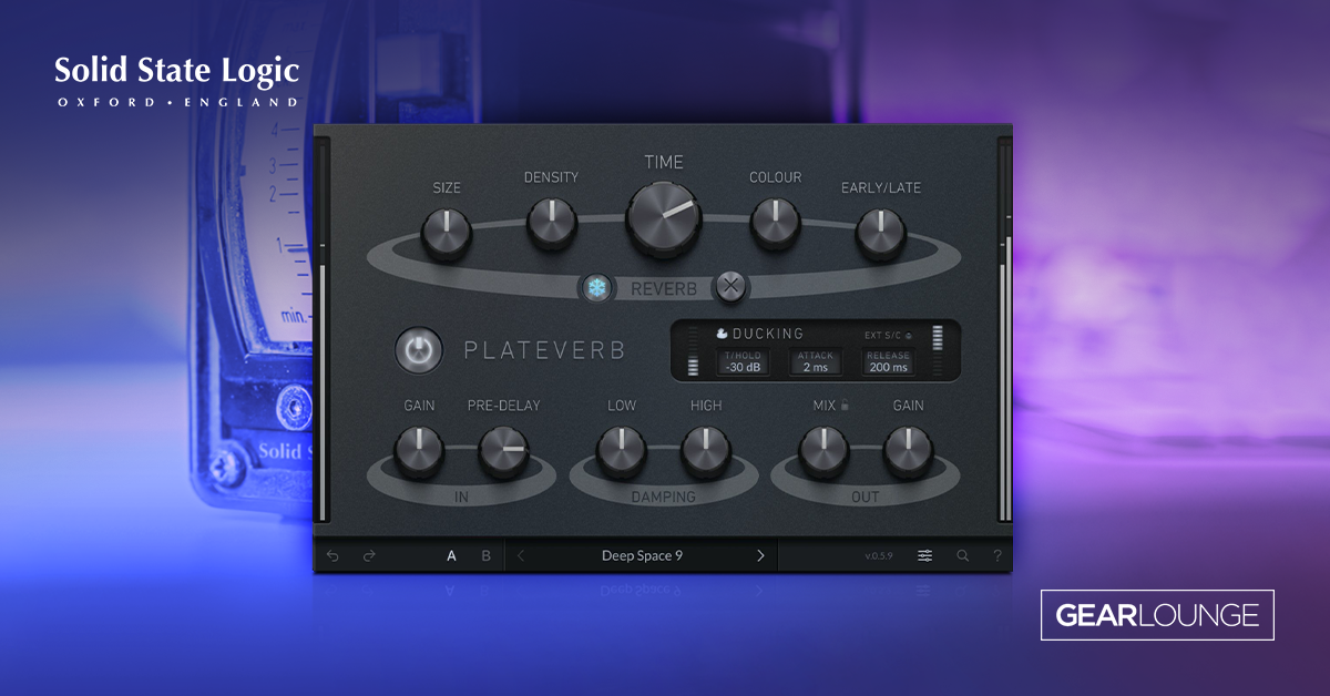 [Solid State Logic] SSL PlateVerb 출시 - GEARLOUNGE