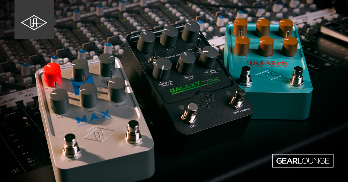 [UA] UAFX 듀얼 엔진 시리즈 페달 사운드 데모 - Gearlounge