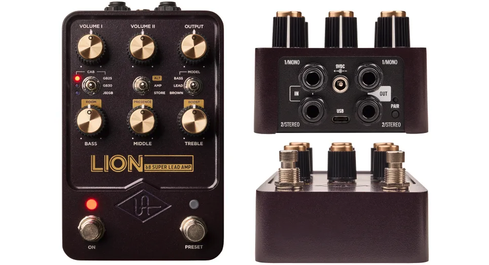 [UA] UAFX Lion '68 리뷰 (by MusicRadar) - GEARLOUNGE