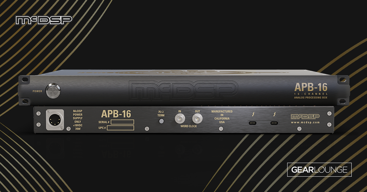 [McDSP] APB-16 창립 25주년 기념 모델 공개 - GEARLOUNGE