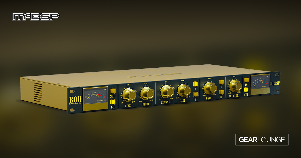 [McDSP] APB 전용 플러그인, BOB Bass Optimized Bias 발표 - Gearlounge