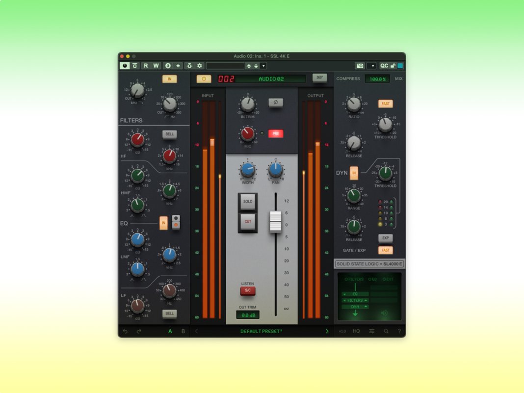 [Solid State Logic] SSL 4K E 리뷰 (by MusicTech) - Gearlounge