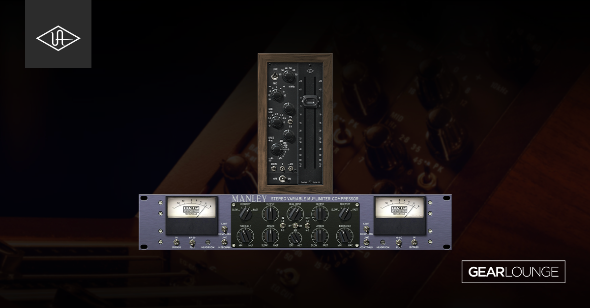 [UAD Software] Helios & Manley Limiter Native 출시 - Gearlounge