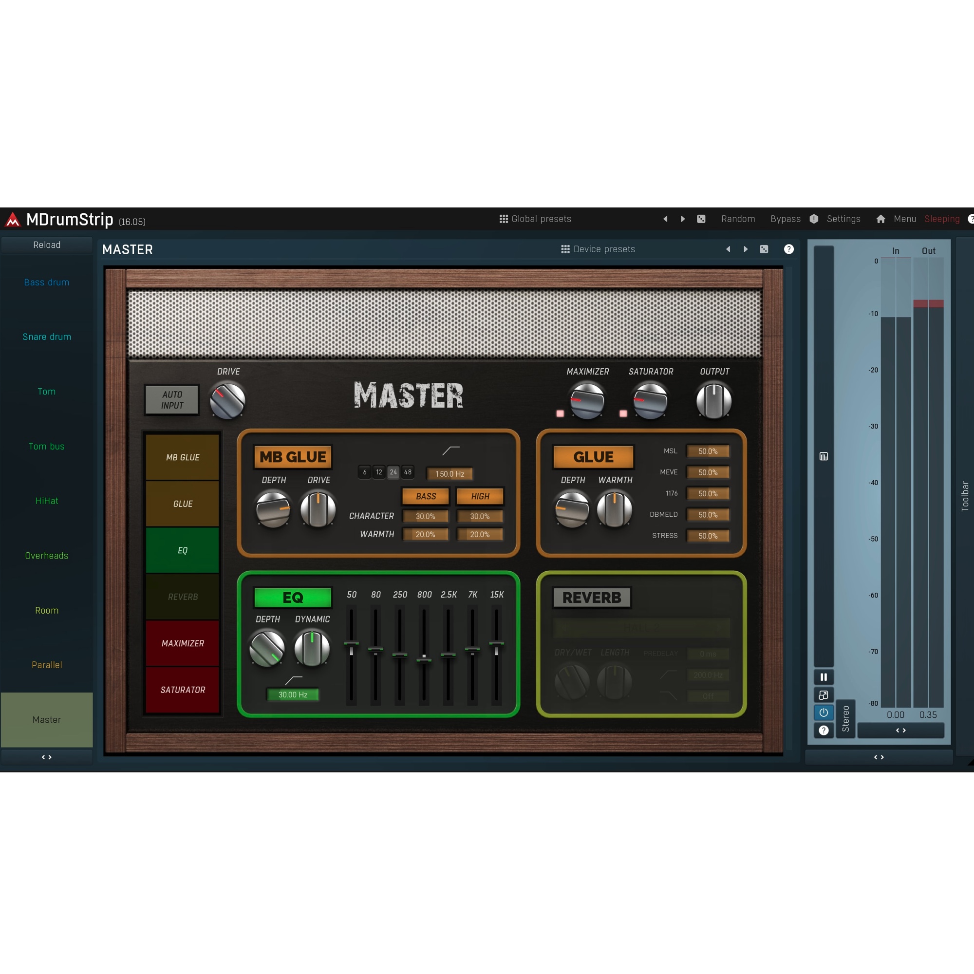 MeldaProduction MDrumStrip - Gearlounge