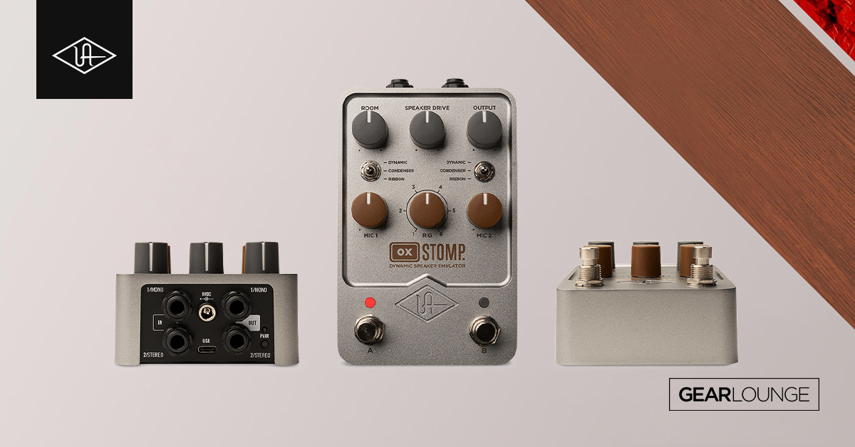 [UA] UAFX OX Stomp 리뷰 (by Sound On Sound) - Gearlounge