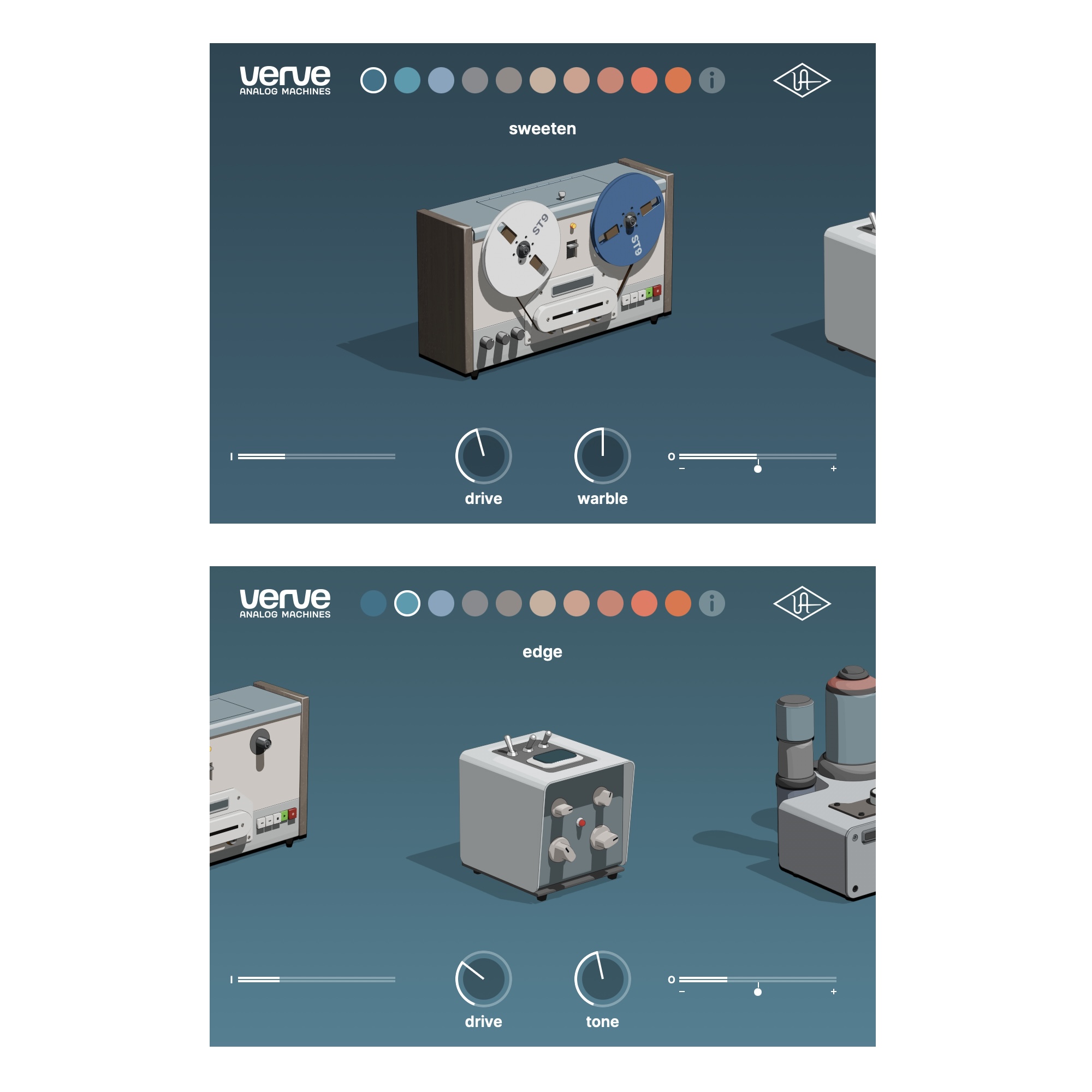 UAD Software Verve Analog Machines - GEARLOUNGE