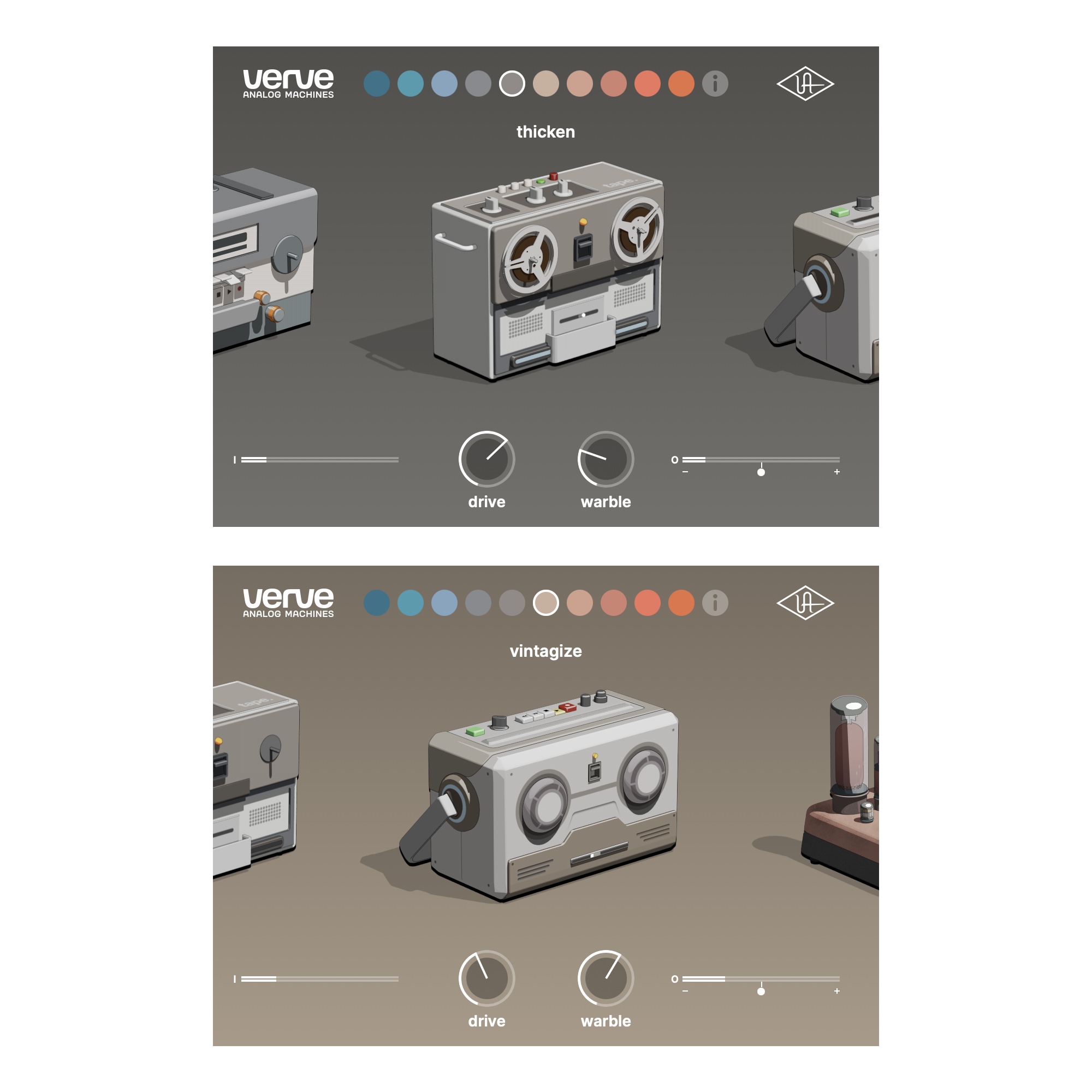 UAD Software Verve Analog Machines - GEARLOUNGE