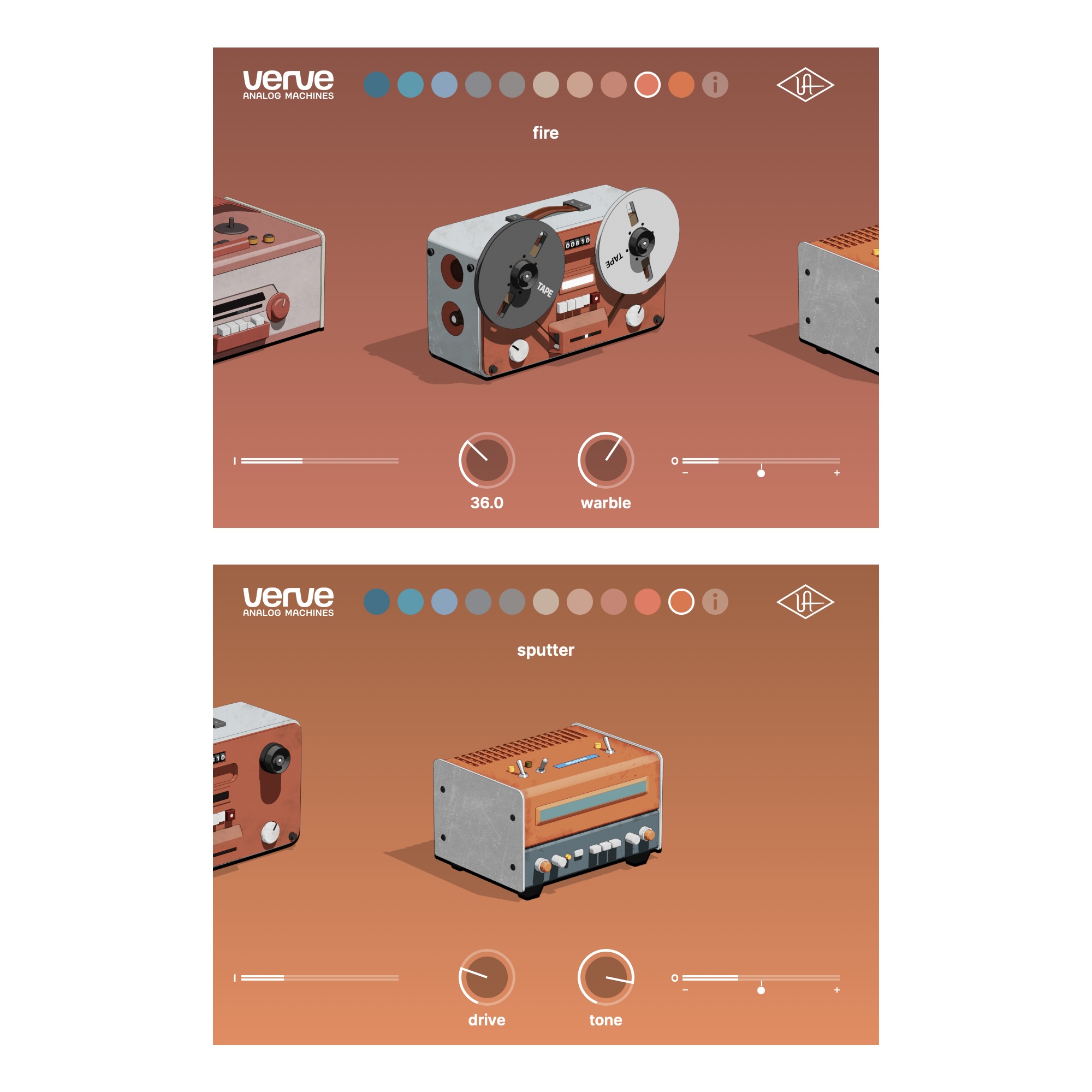 UAD Software Verve Analog Machines - GEARLOUNGE