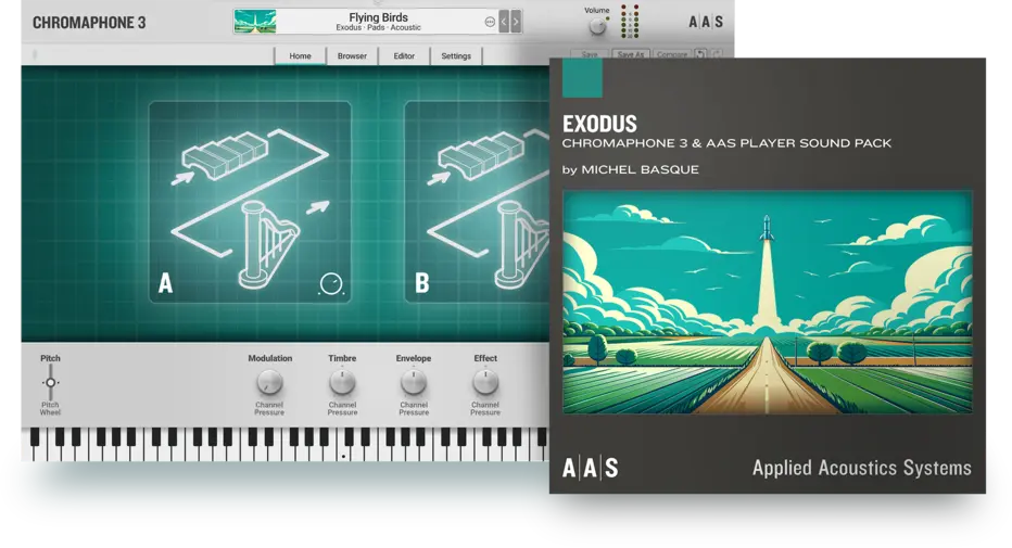 Applied Acoustics Systems Exodus - Chromaphone 3 Sound Pack - Gearlounge