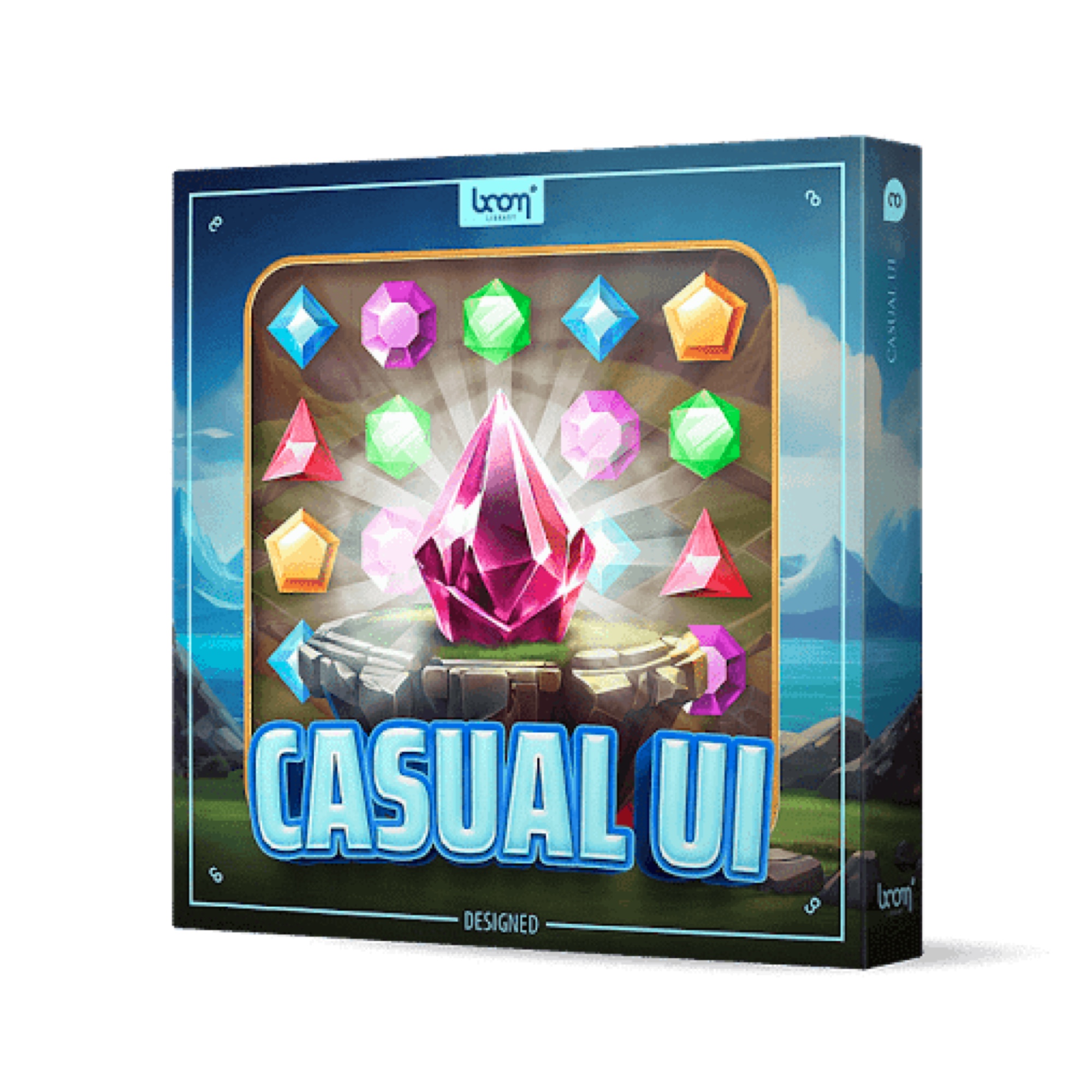 BOOM Library Casual UI Designed - GEARLOUNGE