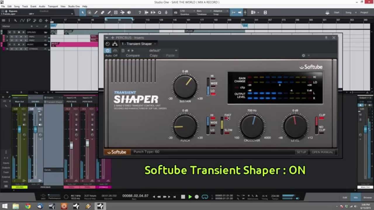Softube Transient Shaper - GEARLOUNGE
