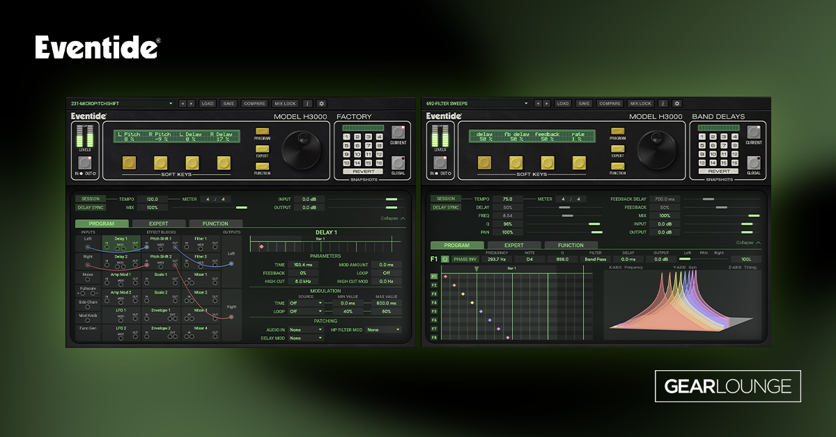 [Eventide] H3000 Mk II 시리즈 출시 - Gearlounge