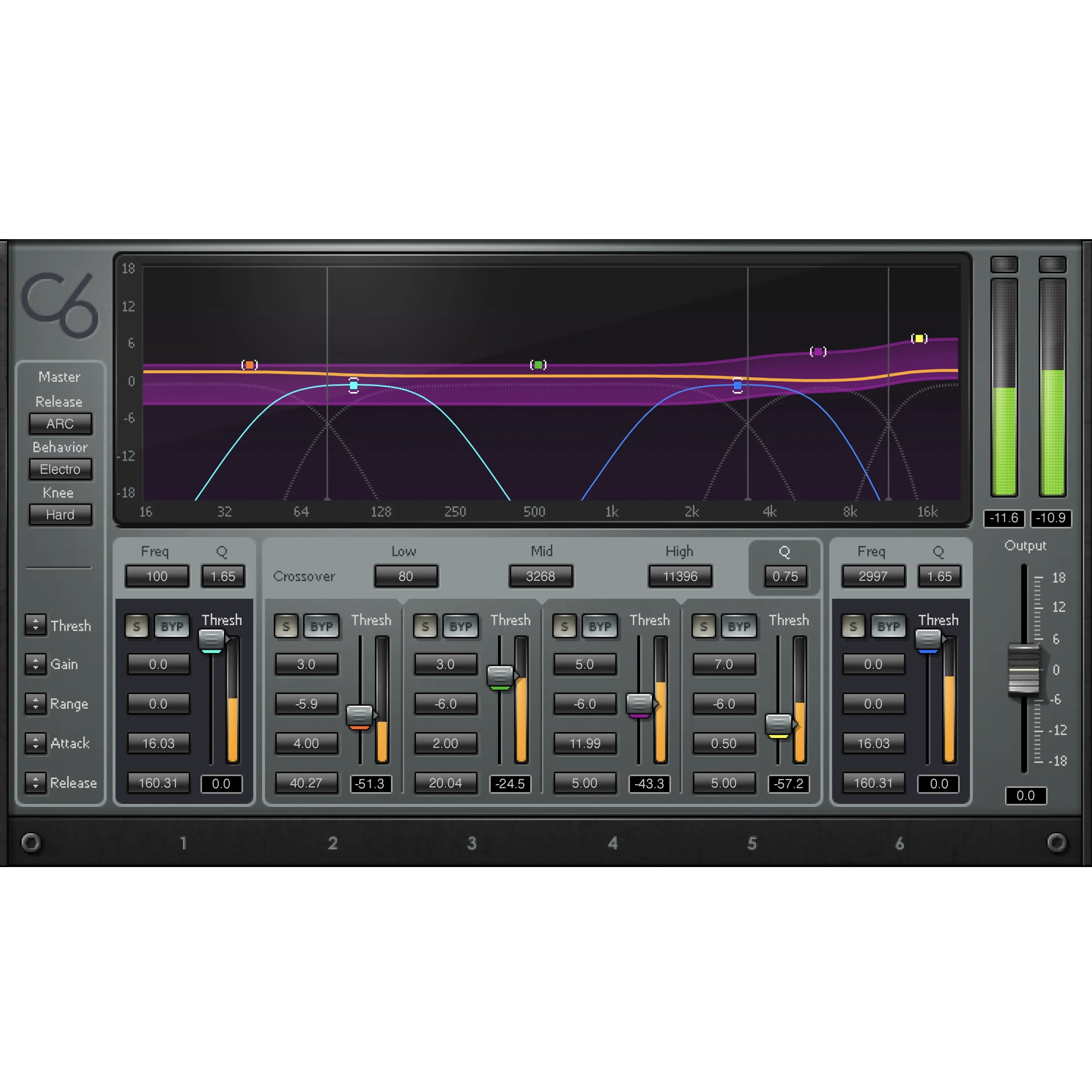 Waves C6 Multiband Compressor - Gearlounge