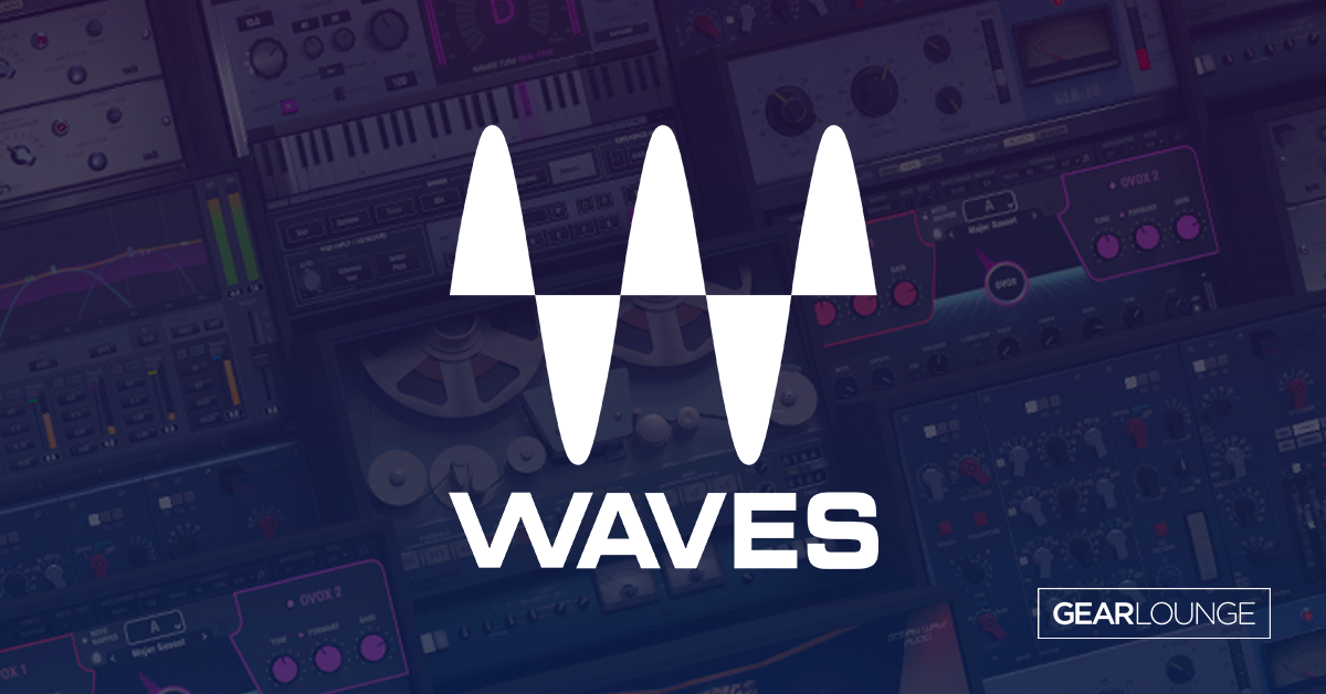 지금 기어라운지에서 Waves 플러그인을 구입하세요. - Gearlounge