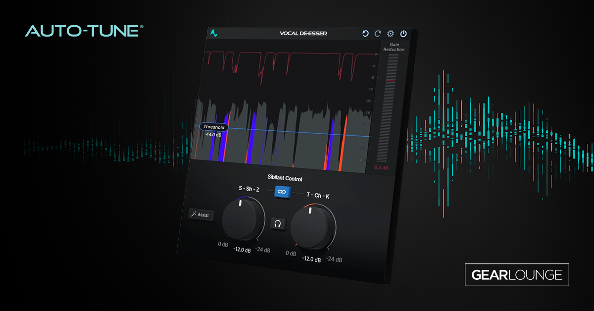 [Auto-Tune] Vocal De-Esser 출시 - Gearlounge