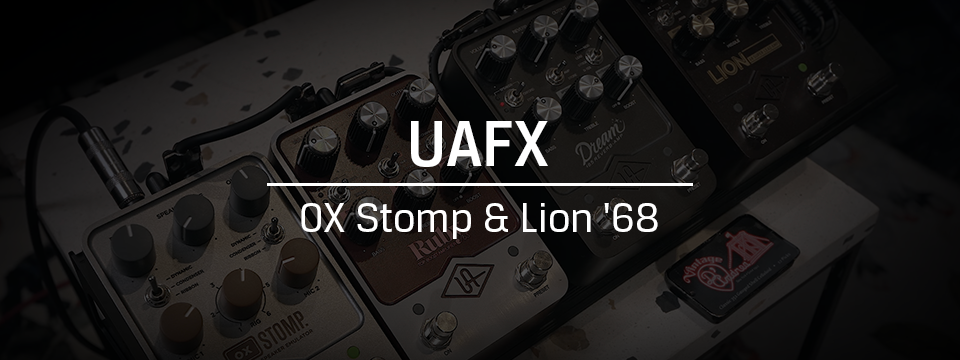 [UA] UAFX OX Stomp & Lion '68 사운드 데모 및 리뷰 - GEARLOUNGE