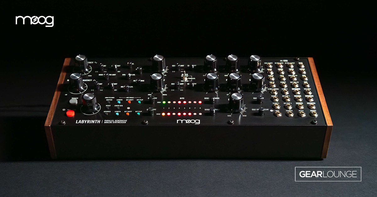 [Moog Music] Labyrinth 공개 - GEARLOUNGE
