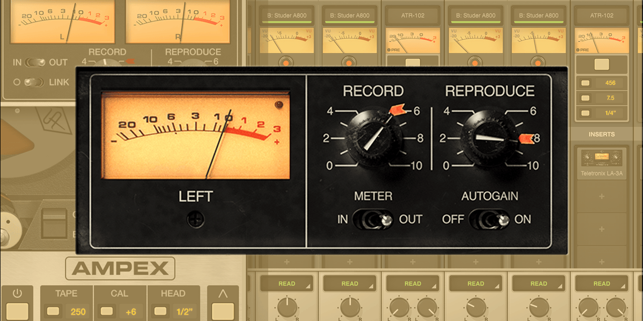 UAD Software Ampex ATR-102 Mastering Tape Recorder - GEARLOUNGE
