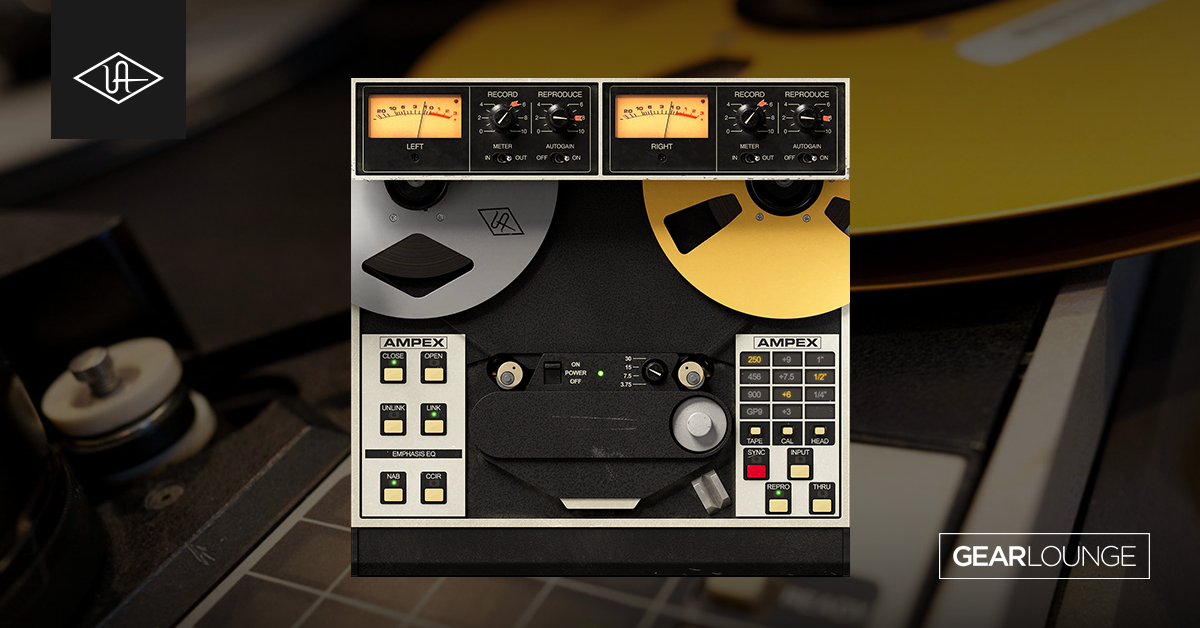 [UAD Software] Ampex ATR-102 Native 출시 - Gearlounge