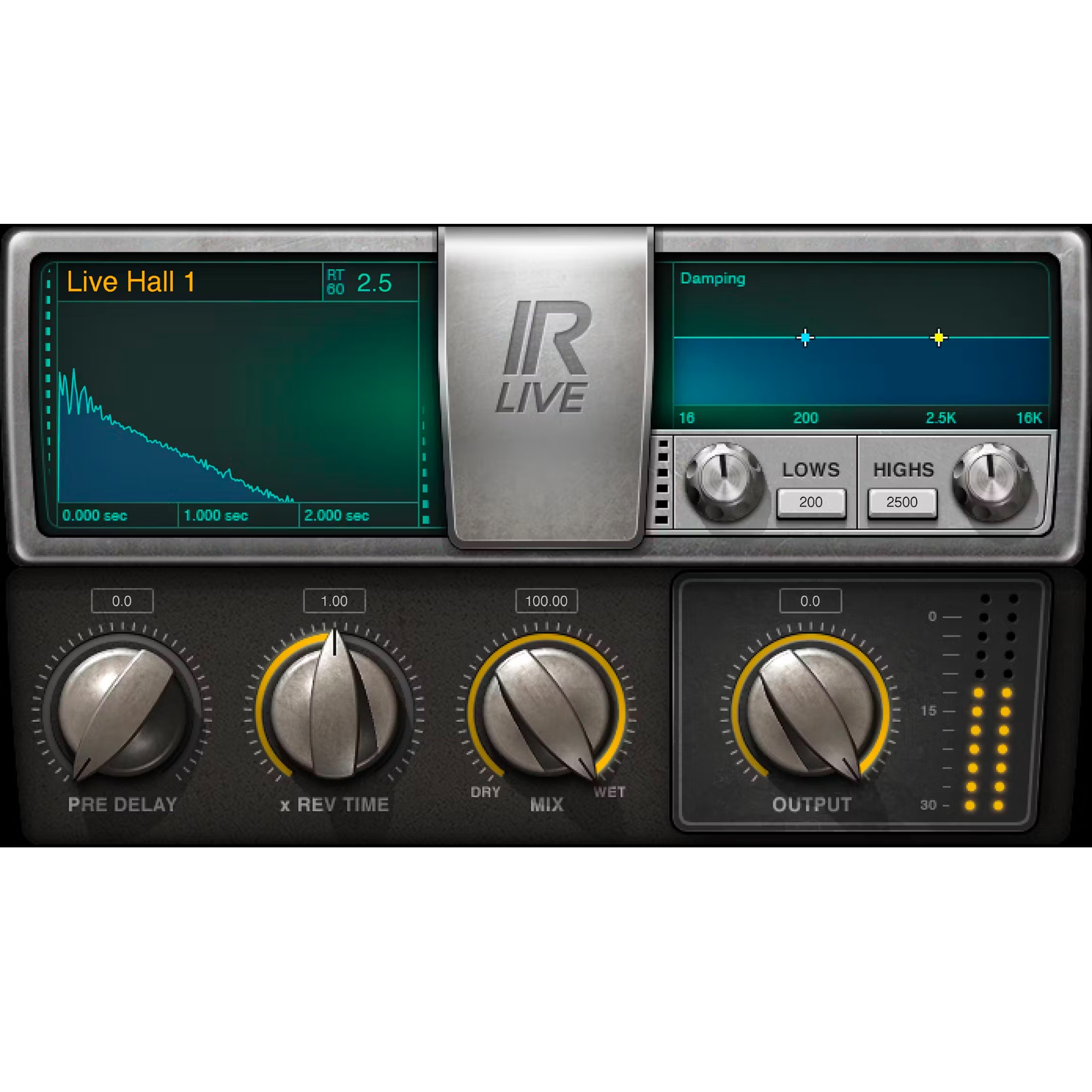 Waves IR-Live Convolution Reverb - GEARLOUNGE