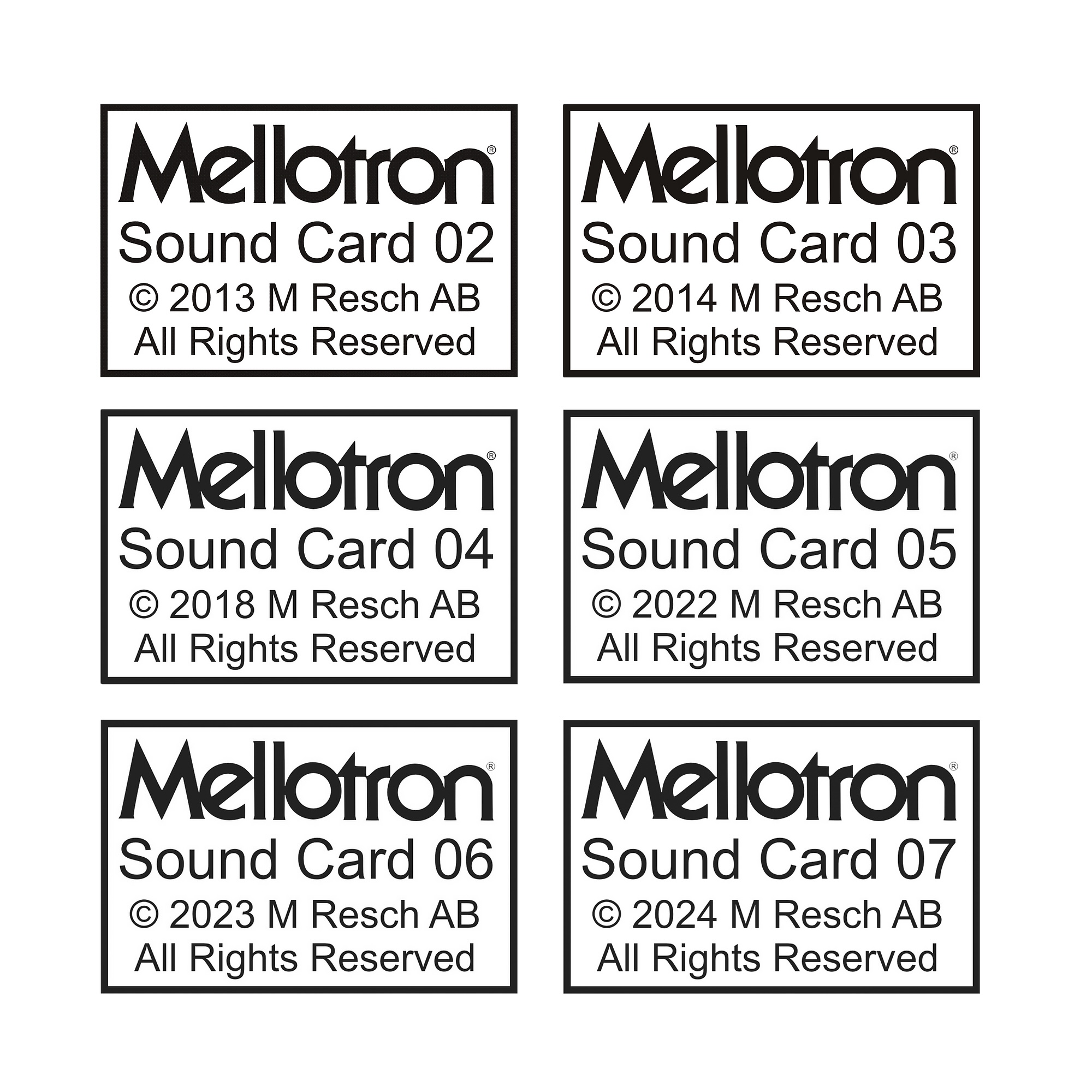 Mellotron Mellotron 4 Sound Card Bundle - Gearlounge