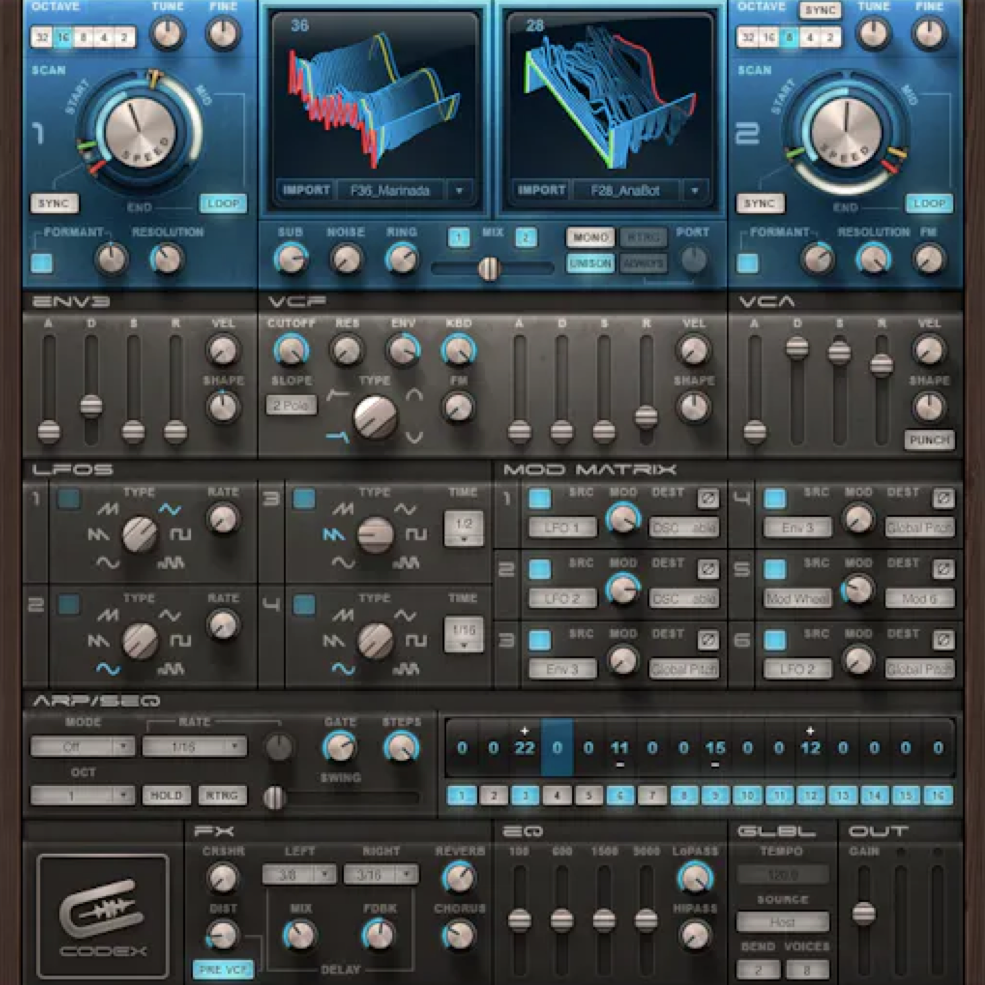 Waves Codex Wavetable Synth - Gearlounge