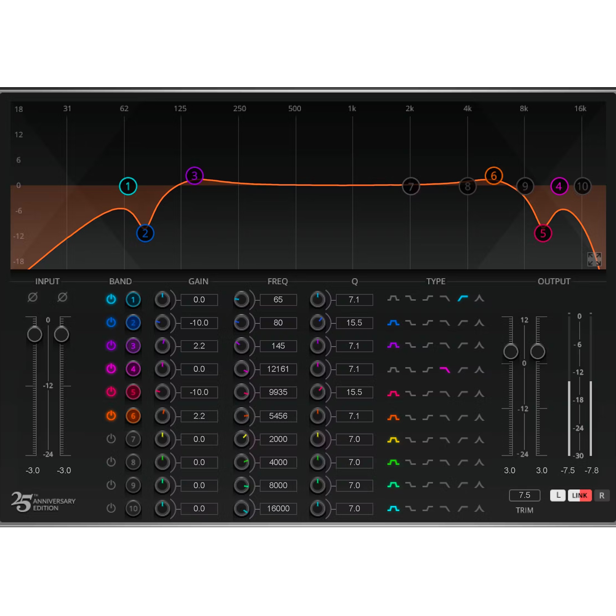 Waves Q10 Equalizer - GEARLOUNGE