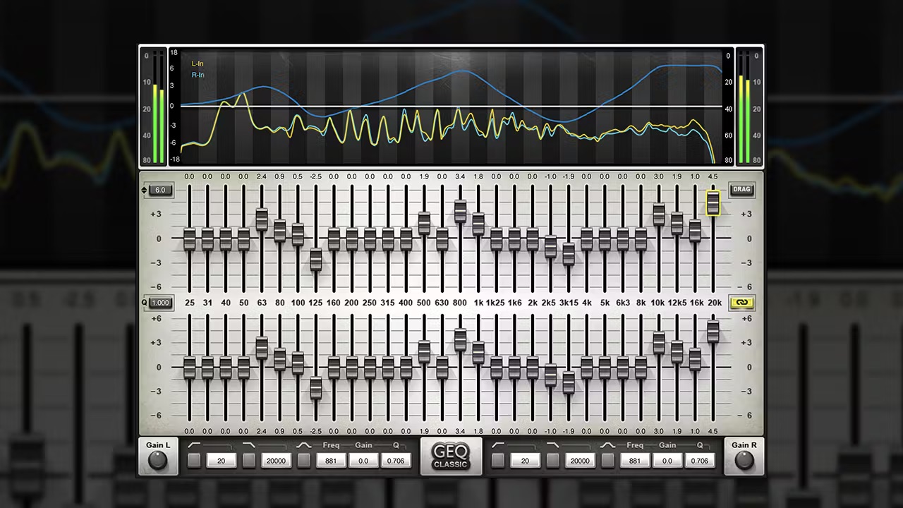 Waves GEQ Graphic Equalizer - Gearlounge
