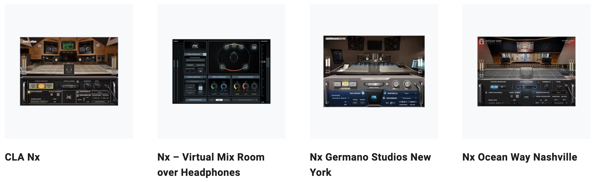 Waves Nx Virtual Studio Collection - Gearlounge