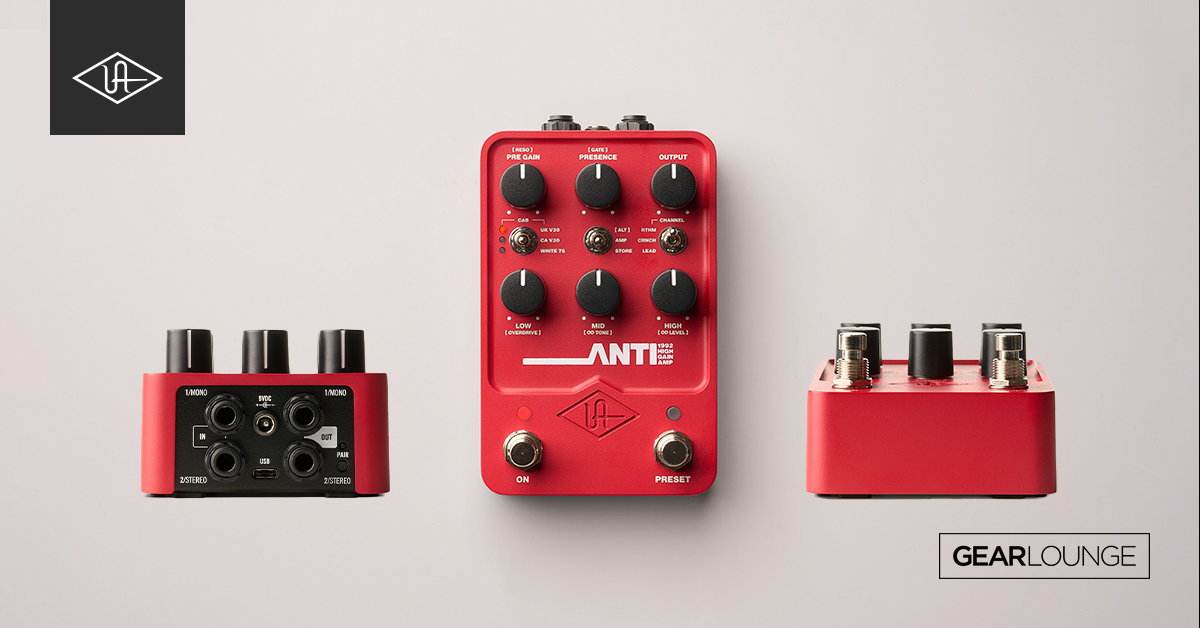 [UA] UAFX ANTI 1992 출시 - Gearlounge