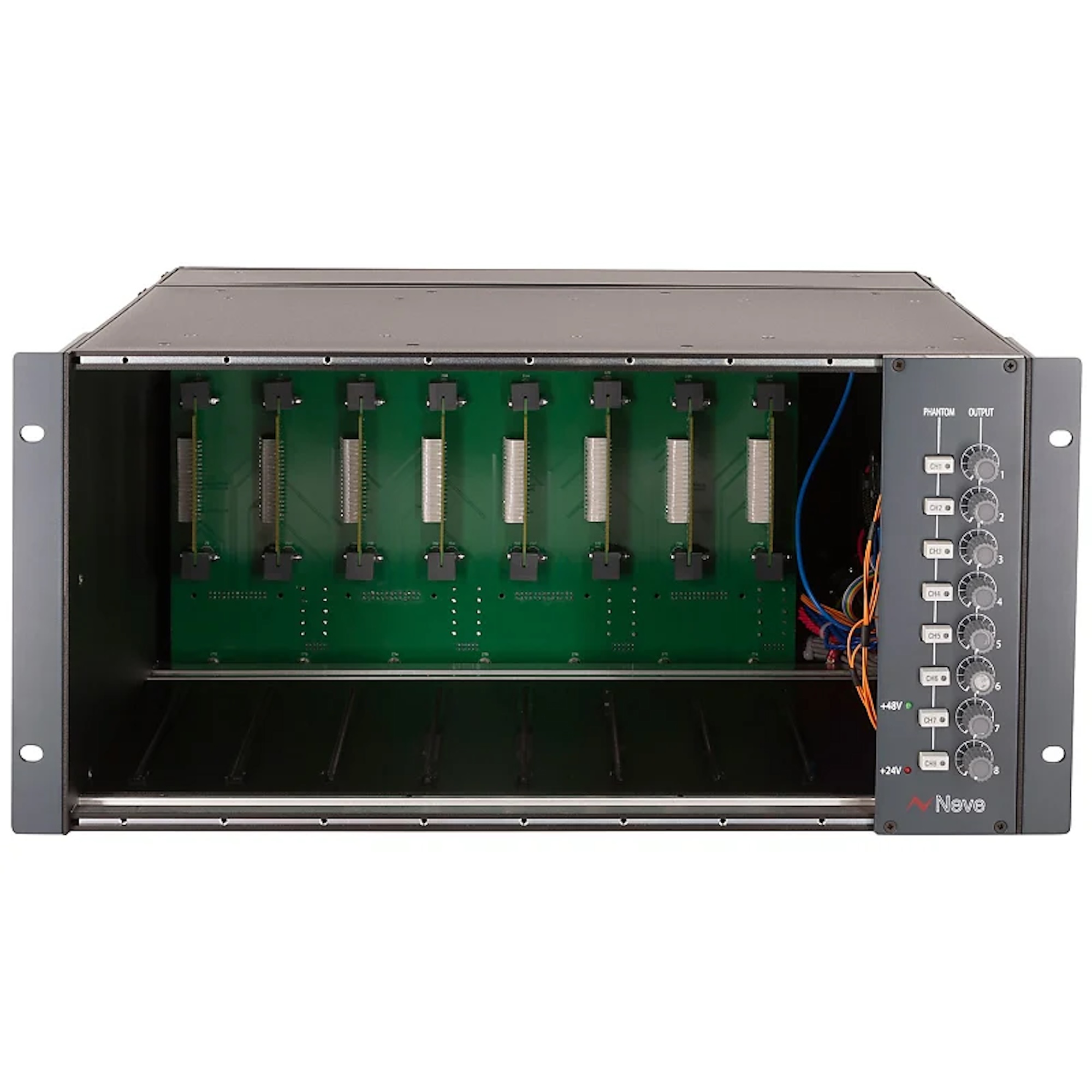 Neve 5U Rack & PSU (empty) houses up to 8x 1073/1084 modules vertically ...