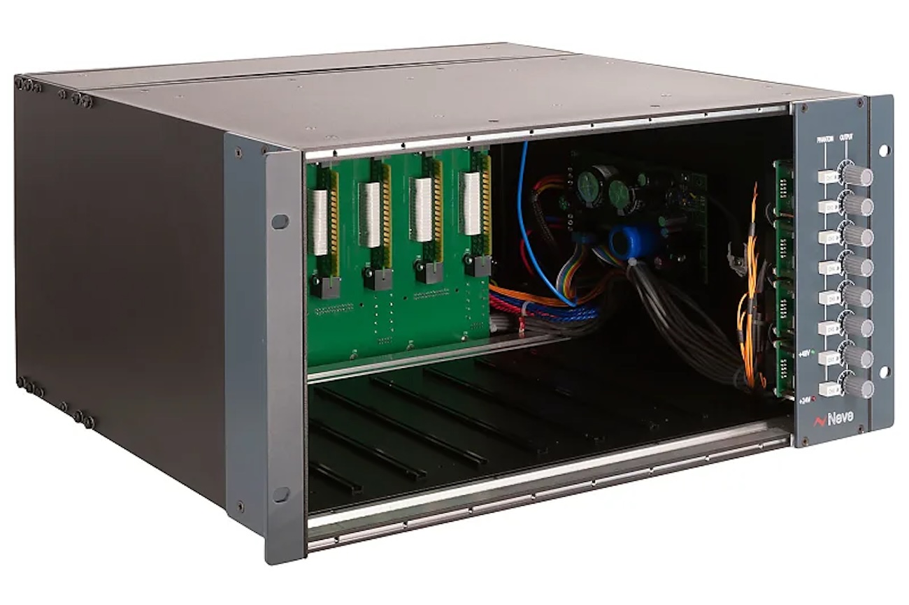 Neve 5U Rack & PSU (empty) houses up to 8x 1073/1084 modules vertically ...