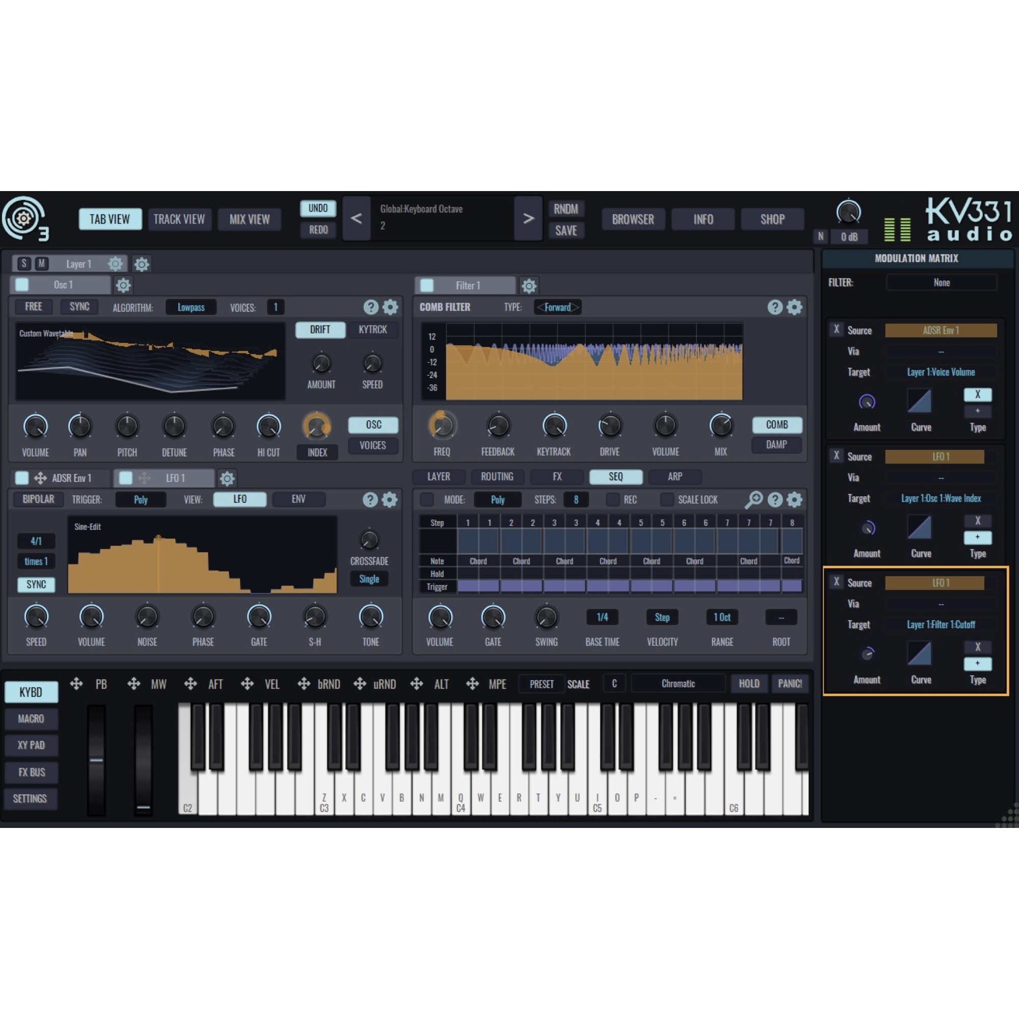 KV331 Audio SynthMaster 3 - Upgrade from SynthMaster One - GEARLOUNGE