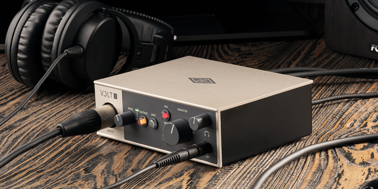 Universal Audio Volt 1 USB Recording Studio - Gearlounge