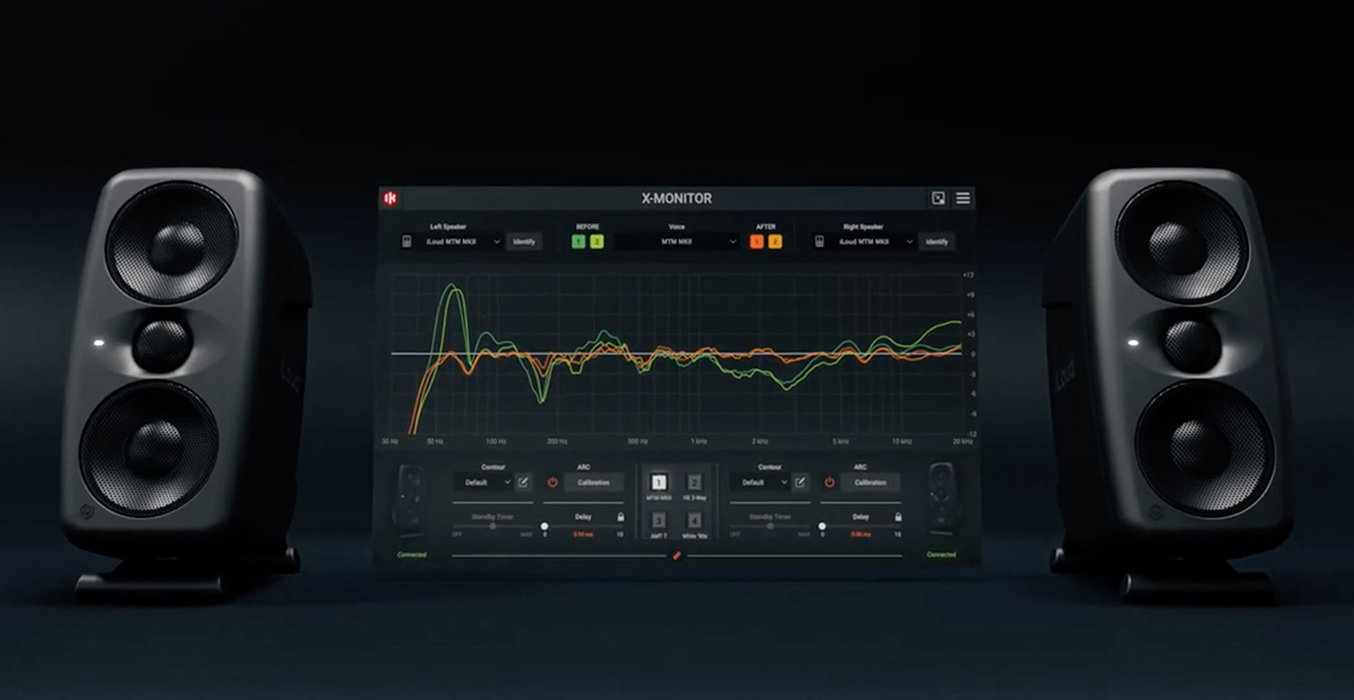 IK Multimedia iLoud MTM MKII Black (Pair Bundle) - GEARLOUNGE