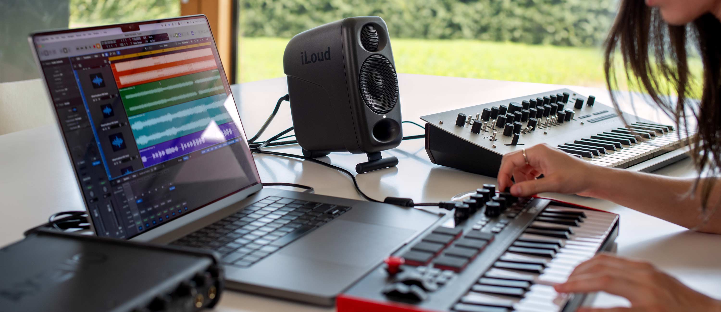 IK Multimedia iLoud Micro Monitor Pro Black (Pair Bundle) - GEARLOUNGE