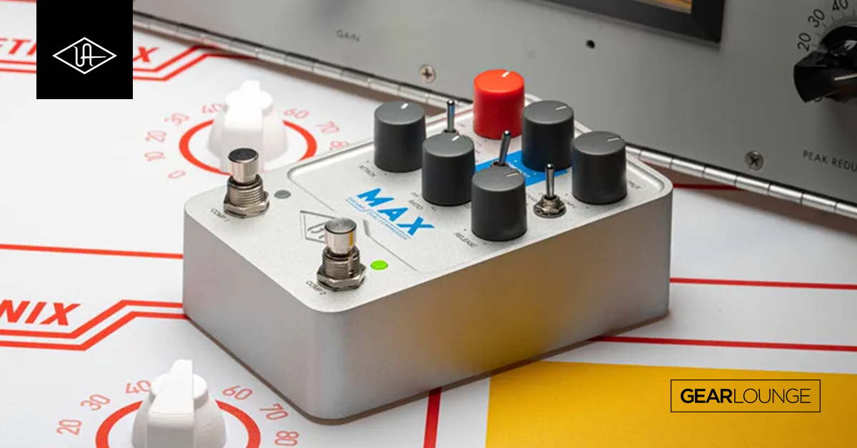 [UA] UAFX Max Preamp & Dual Compressor 리뷰 (by MusicRadar) - GEARLOUNGE