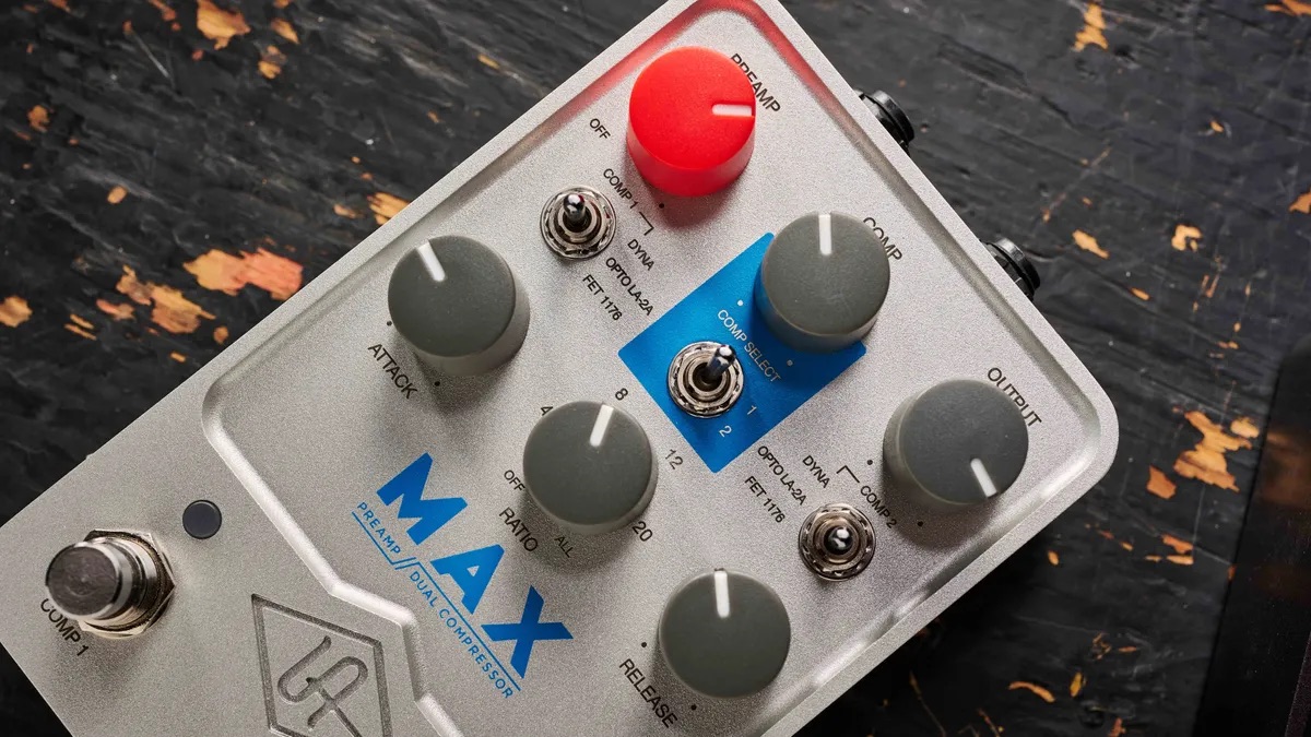[UA] UAFX Max Preamp & Dual Compressor 리뷰 (by MusicRadar) - GEARLOUNGE
